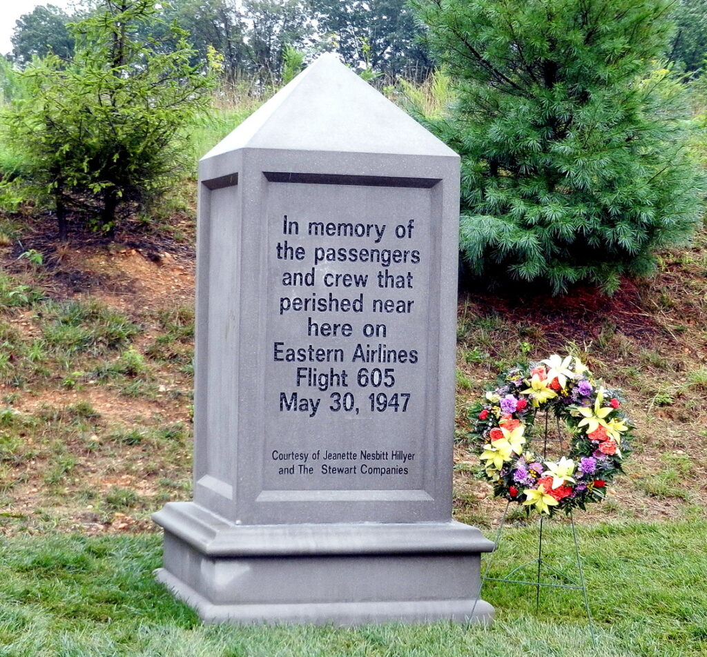 On a Rain-Swept Sunday, Memorial to Victims of Eastern Airlines Plane ...